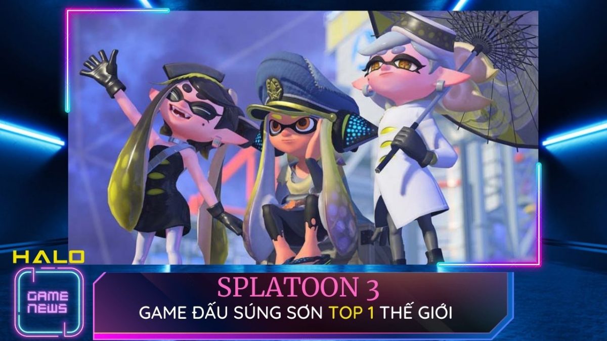 Splatoon 3 - Siêu phẩm game bắn mực có gì hấp dẫn so với phần cũ? - HALOSHOP